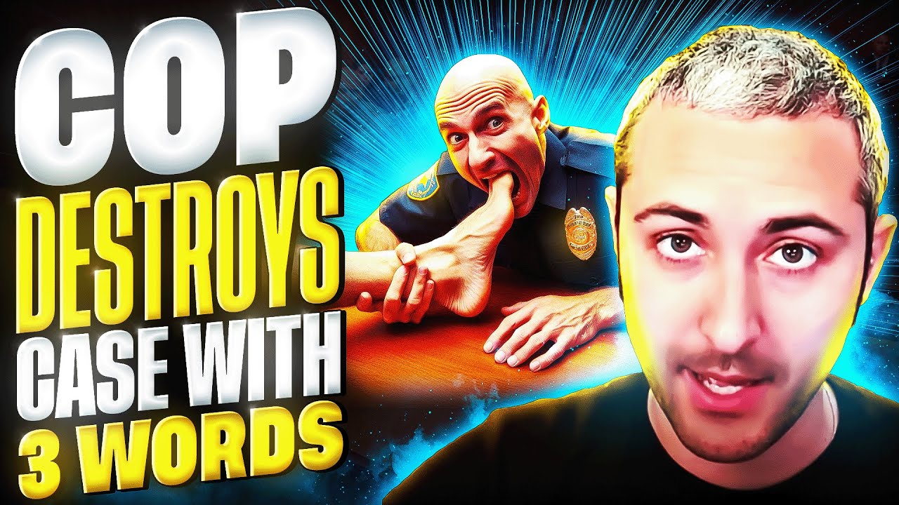 How a Cop Destroyed His Case with 3 Simple Words - YouTube