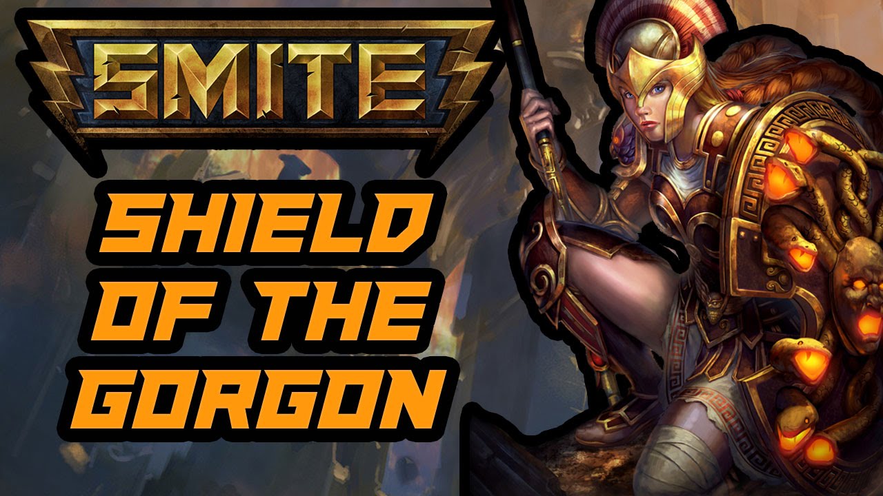 SHIELD OF THE GORGON (ATHENA) - Smite Skin Preview - YouTube