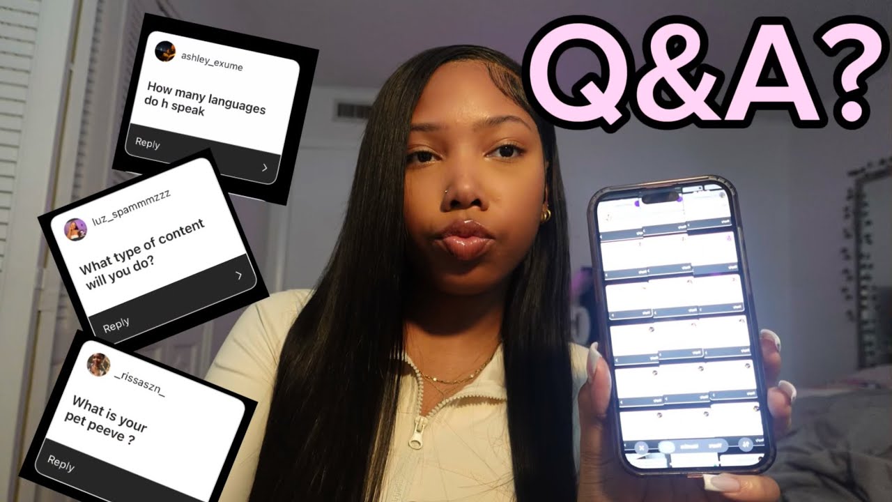 Question & Answer (first video)💕 - YouTube