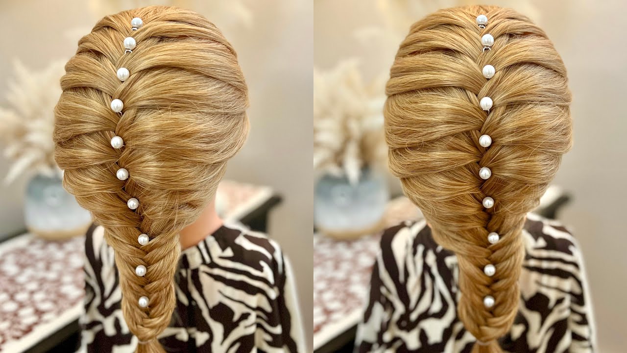 How to Fishtail Braid Hairstyle for girls | Step by Step Braid Tutorial ...