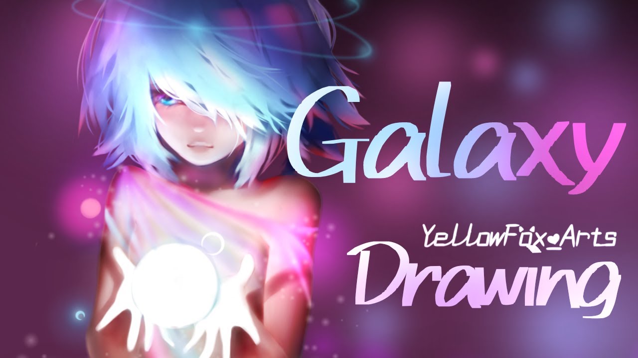 Galaxy | IBISPAINT | Speedpainting - YouTube