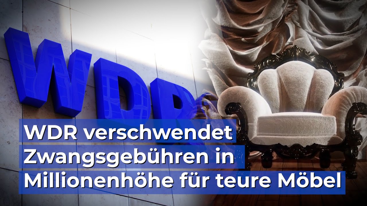 WDR verschleudert Zwangs-Gebühren für Luxus-Büros - YouTube