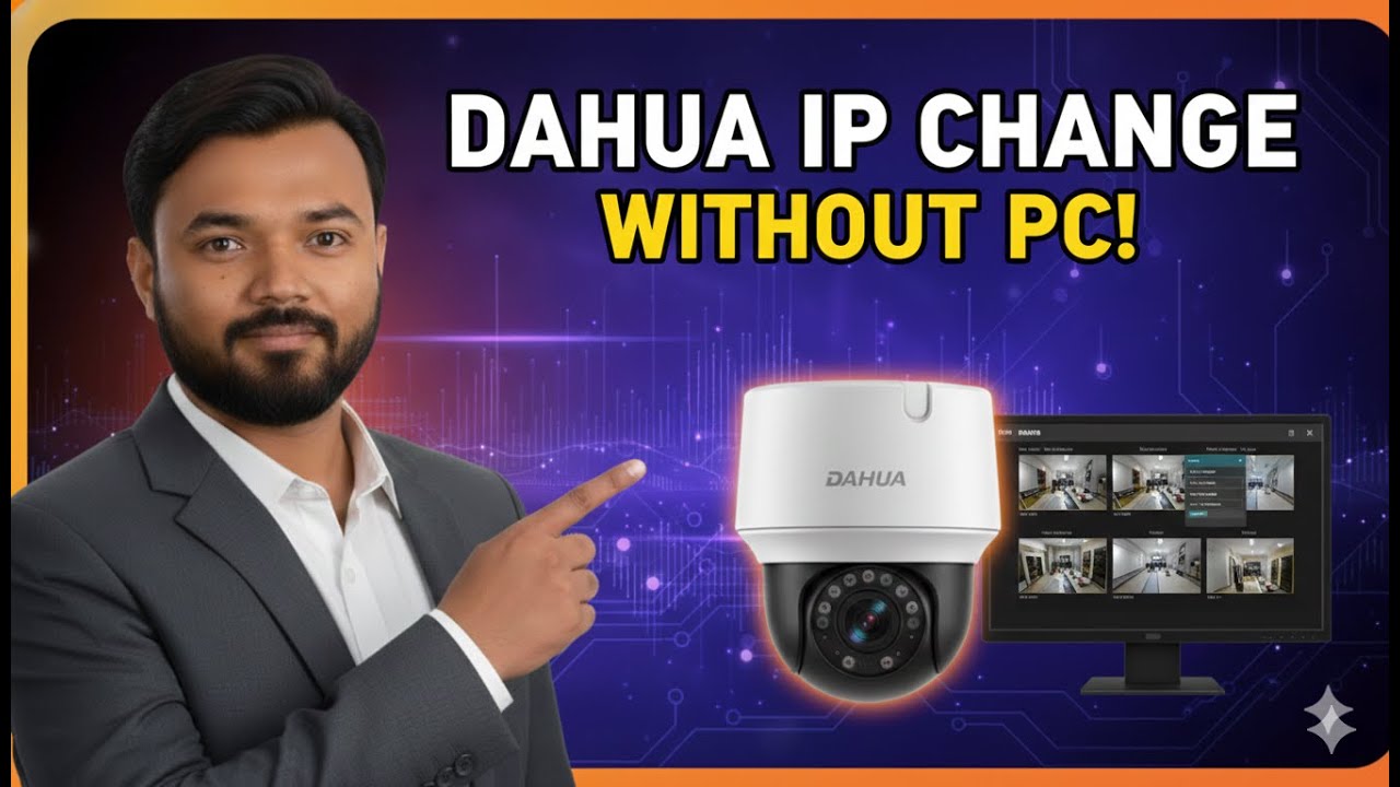 [English] How to Change Dahua Camera's IP Address Using NVR | Without ...