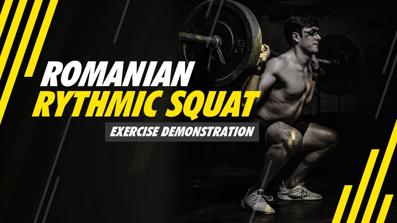 'Romanian Rhythmic Squat' exercise demonstration - YouTube