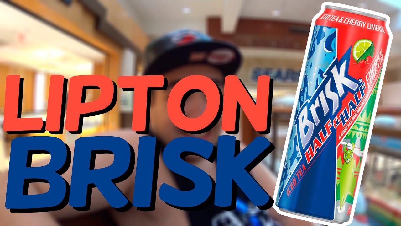 Experimentando Lipton BRISK sabor framboesa! - YouTube