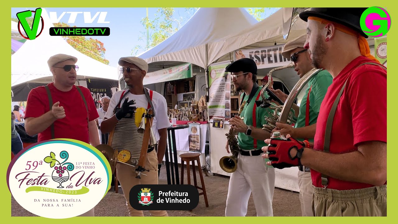 Festa da Uva 2023 em Vinhedo SP | Jazz Clown [VINHEDOTV] VTVL - YouTube