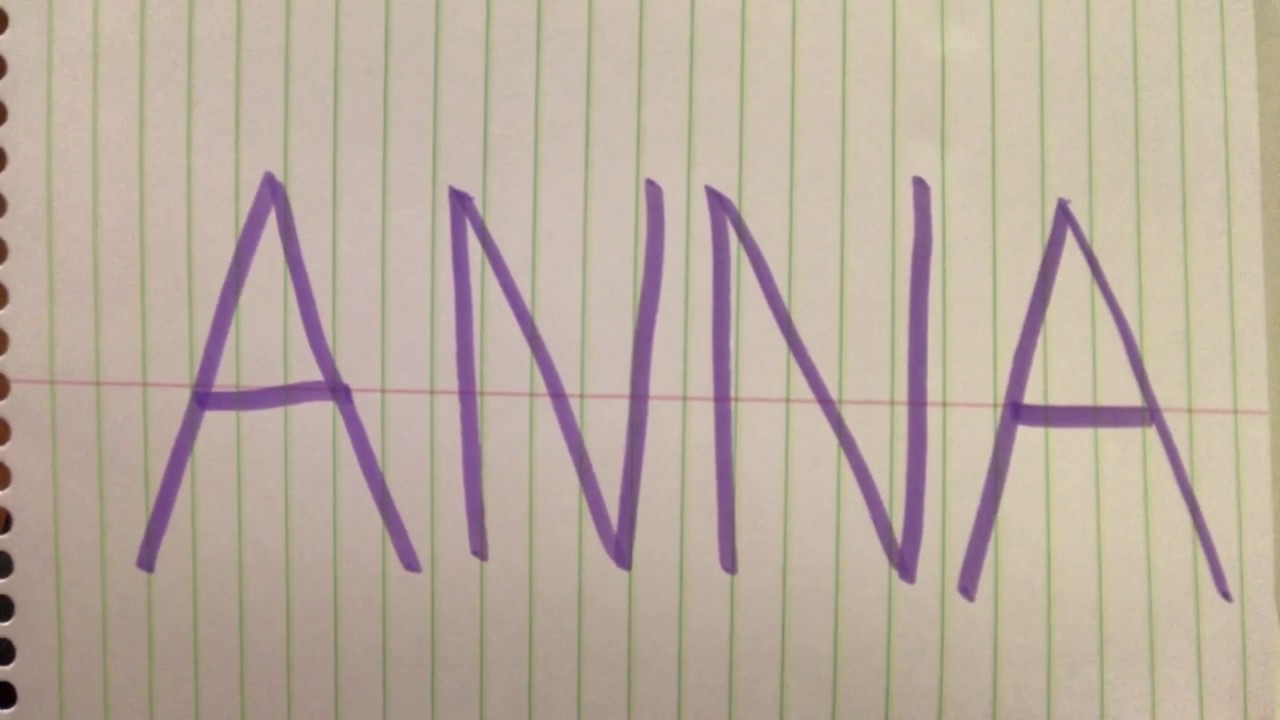 How to pronounce Anna - YouTube