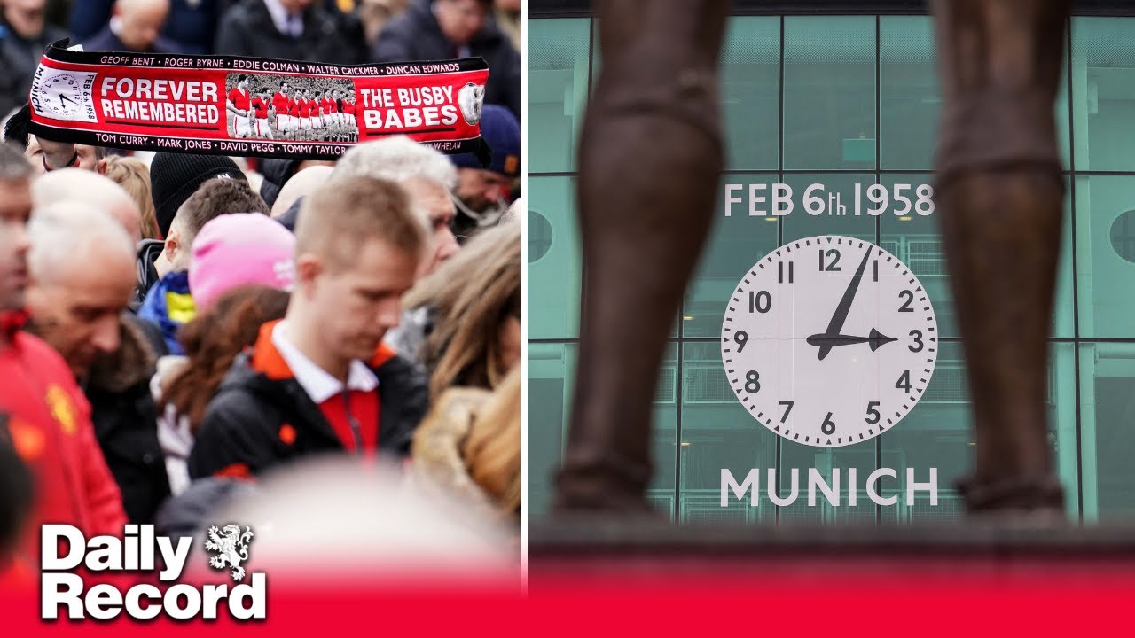 LIVE - Manchester United hold Munich day memorial on 66th anniversary ...