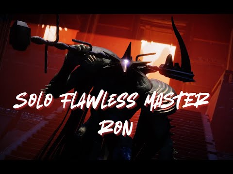 Solo Flawless MASTER RoN - YouTube