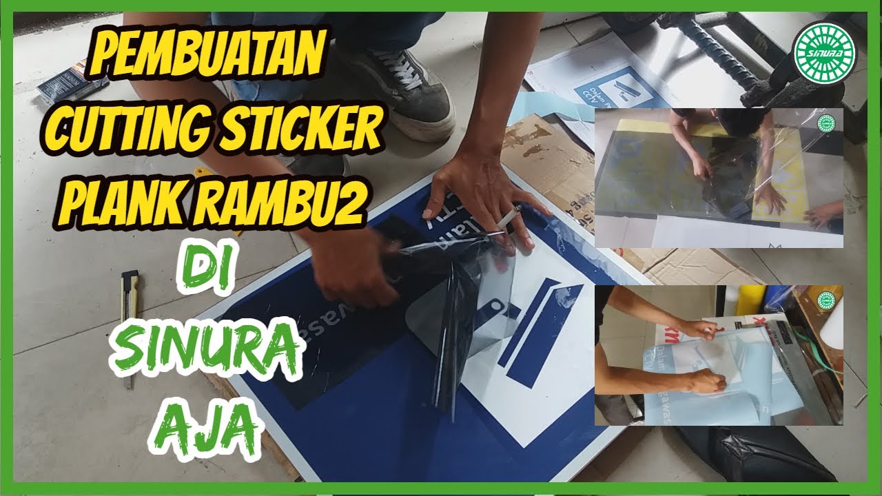 Cutting sticker - YouTube