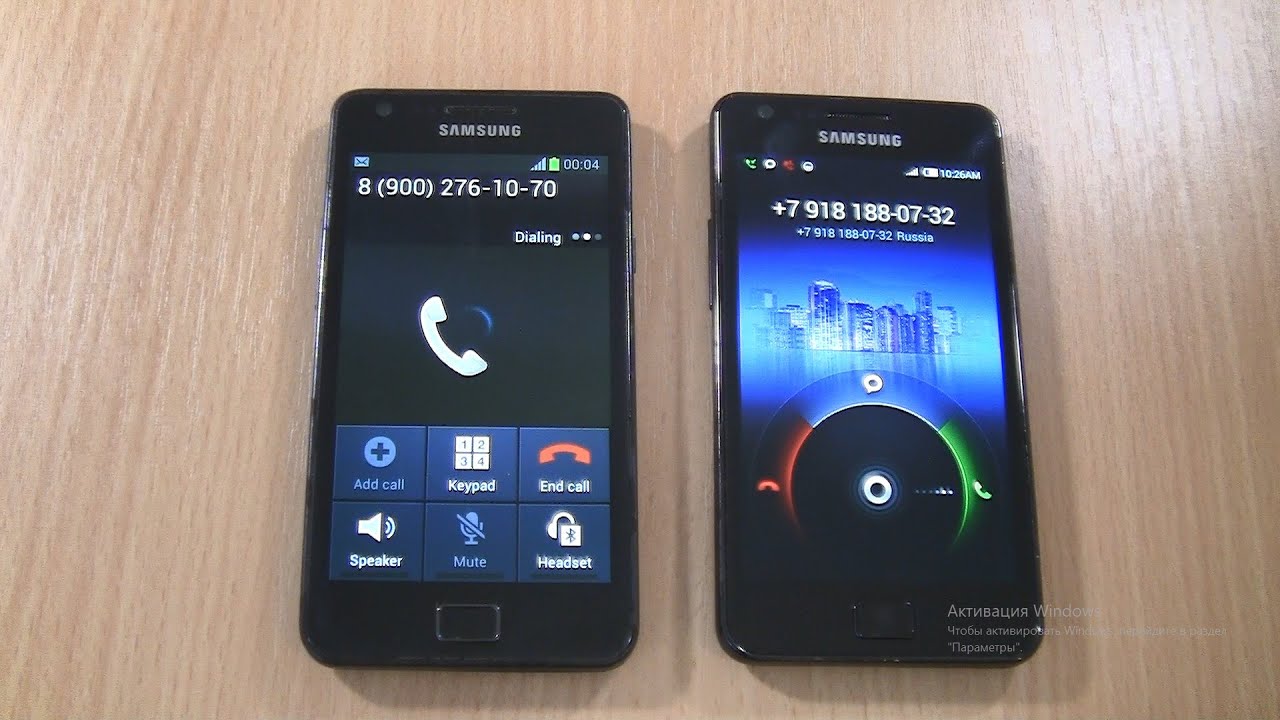 Incoming & Outgoing call at the Same Time 2 Samsung Galaxy S2 - YouTube