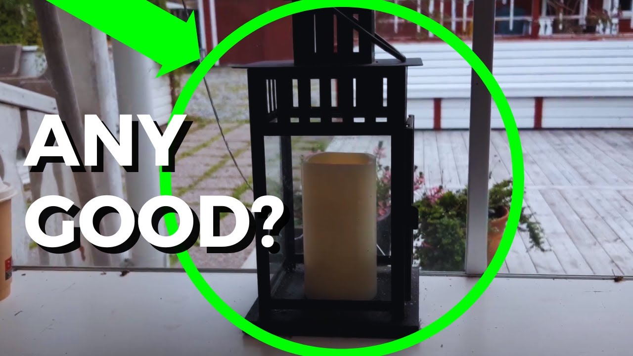 Best Ear Lantern For Candles? | Unveiling The IKEA Borrby Lantern for ...