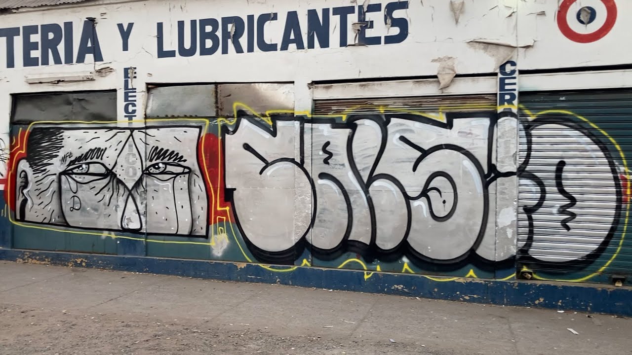 GRAFFITI SESSION SANTIAGO CHILE / LEOAGUILAR - CALSIO - YouTube