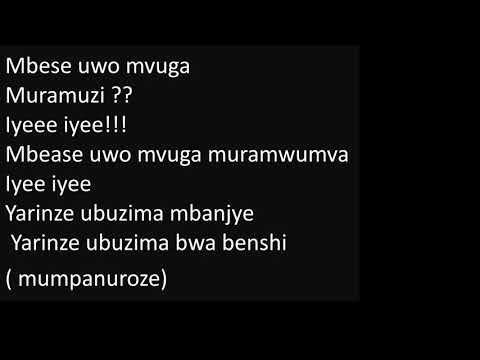 Ndarangisha by Bruce Melody lyrics video