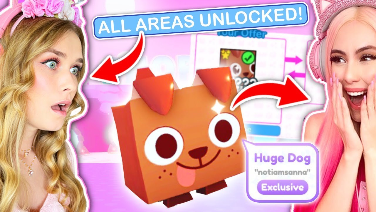 I Gave LEAH ASHE My HUGE DOG To UNLOCK The ENTIRE WORLD In Pet ...