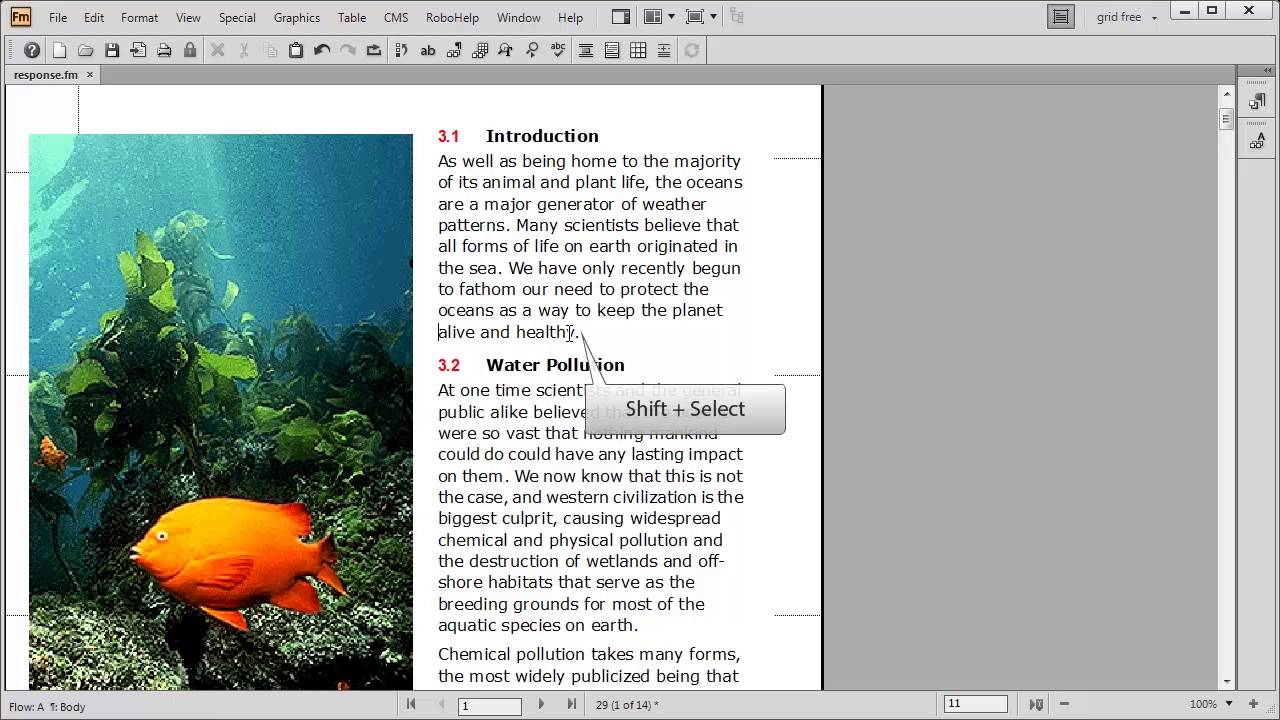 FrameMaker 11: Insert styles and more via keyboard shortcuts - YouTube