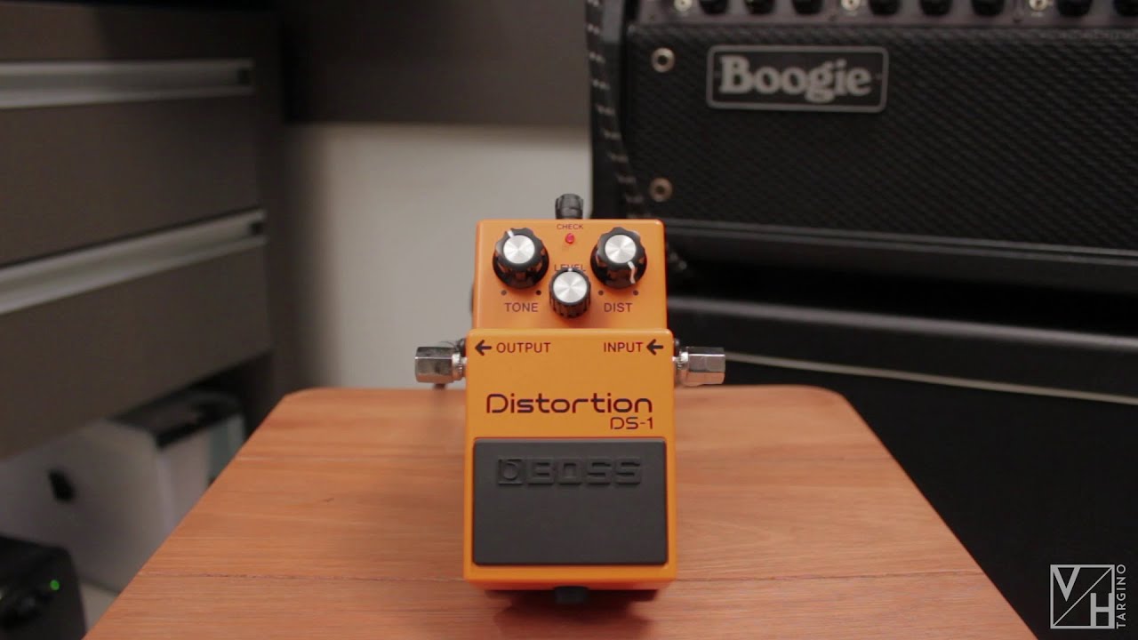 Boss Distortion DS-1 - DEMO - YouTube