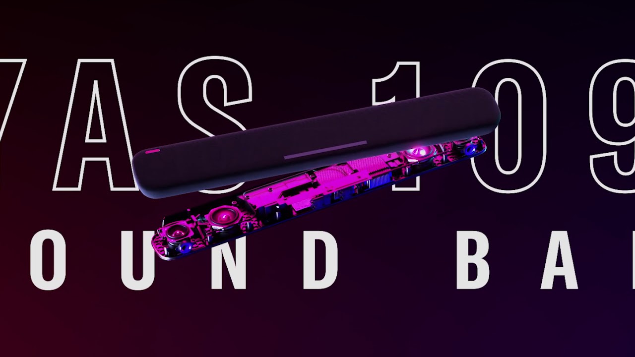 Yamaha YAS-109 Sound Bar - YouTube