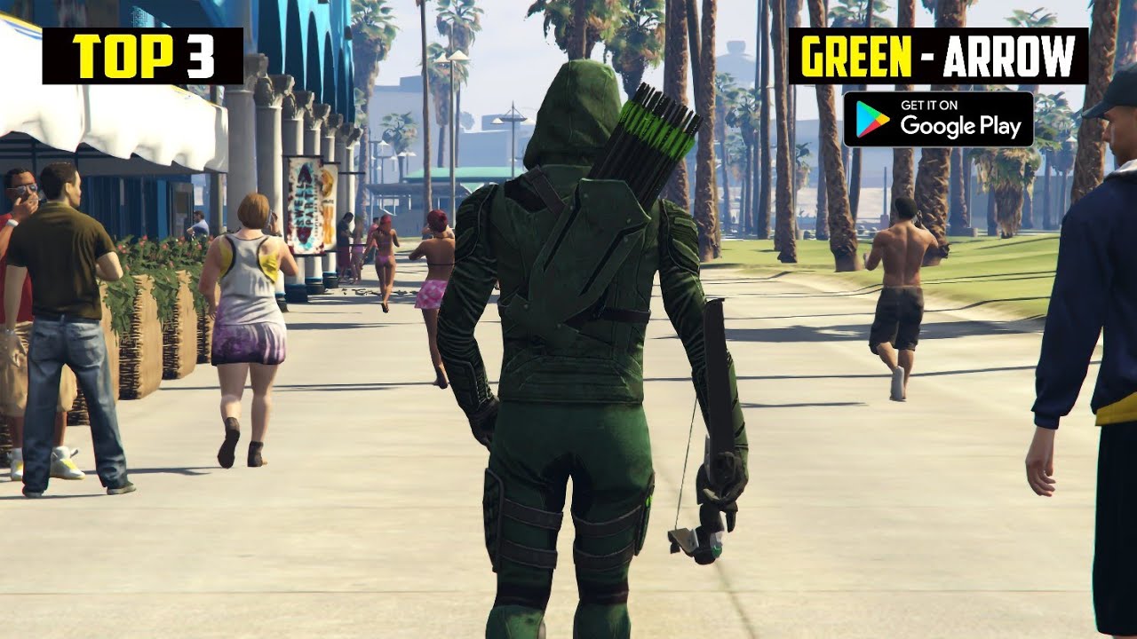 TOP 3 GREEN ARROW GAMES FOR ANDROID 2022 | TOP 3 HIGH GRAPHICS GREEN ...