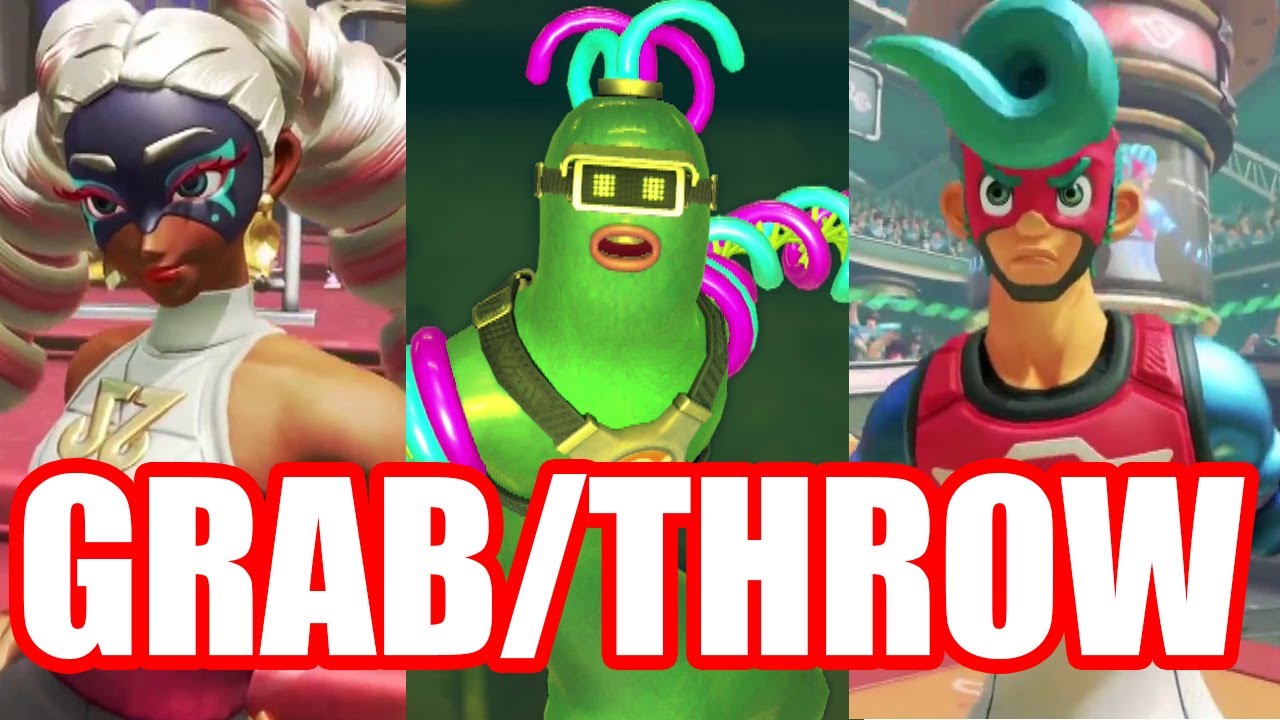 Arms - ALL CHARACTER'S GRABBING AND THROWING ANIMATION (So Far ...