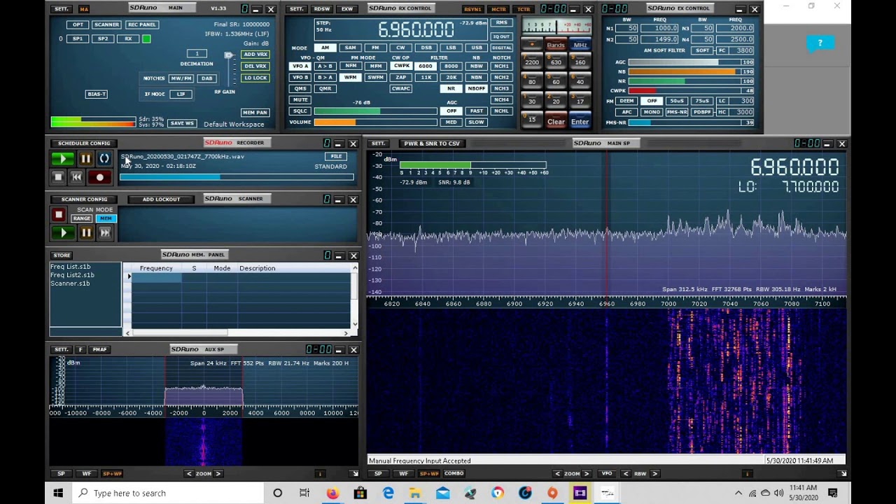 WRUV 6960khz USB, Reception, From May 29, 2020 - YouTube