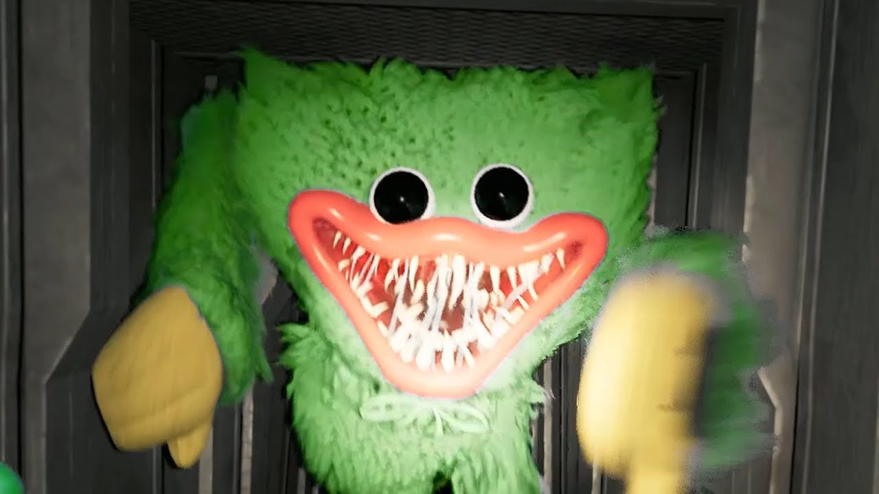 POPPY PLAYTIME VENT JUMPSCARE GREEN - YouTube