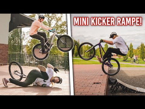 Die MTB MINI KICKER RAMPE Street & Skatepark! - YouTube