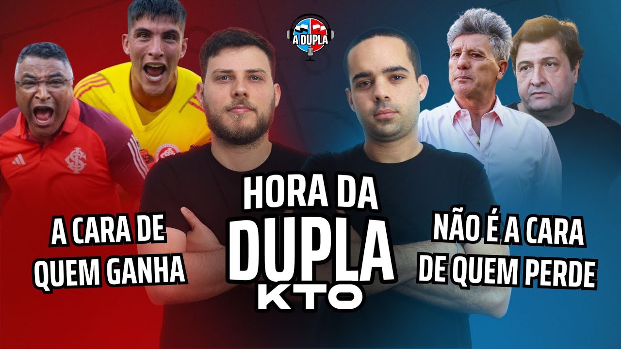 🔵🔴 A Hora da Dupla KTO: Live para refazer o mano a mano | Renato fora ...