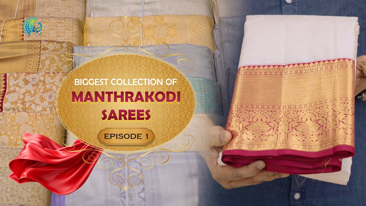 Exclusive Collection Of Manthrakodi Sarees For Your Wedding Day - YouTube