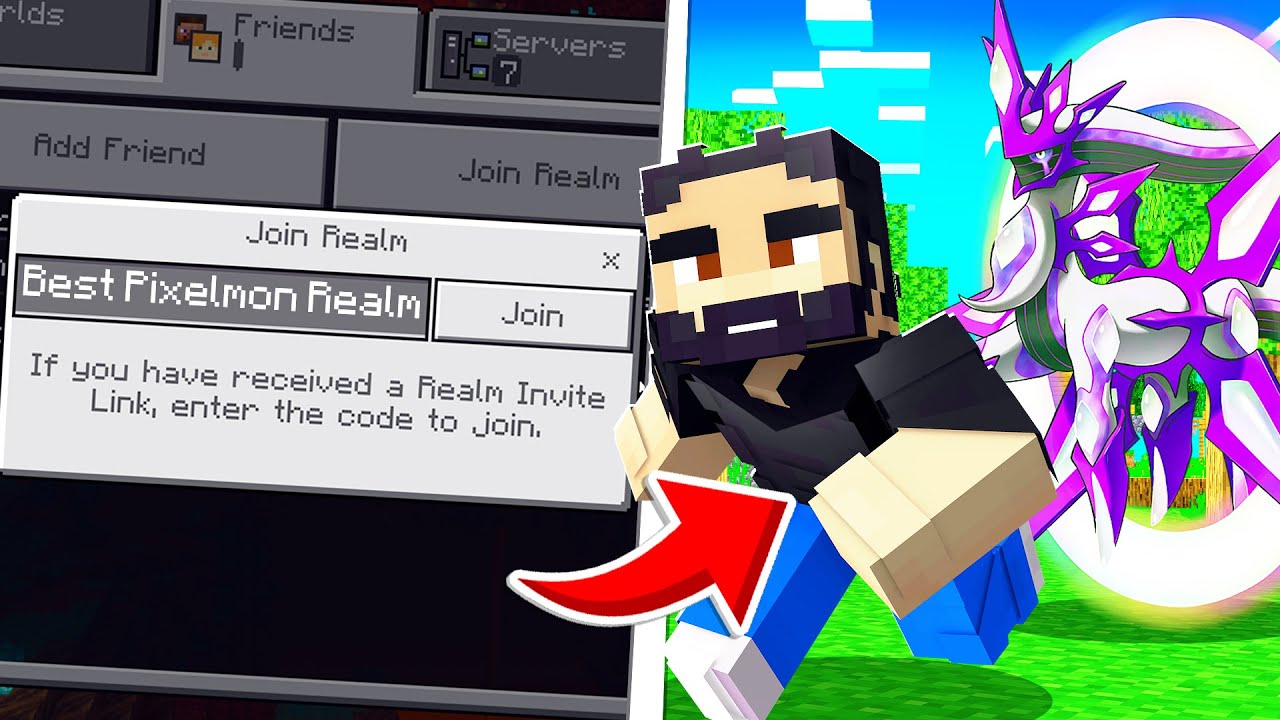 The BEST Pixelmon Realm For Minecraft Bedrock Edition! (Xbox One, PS4 ...