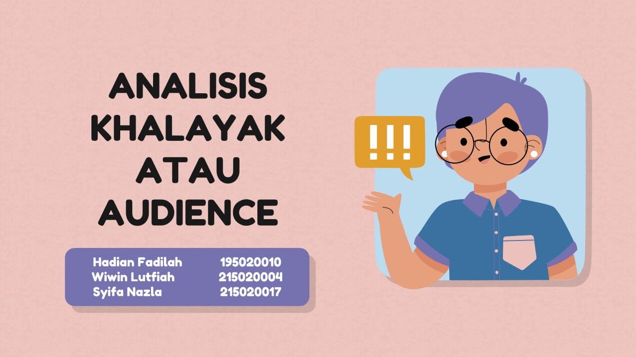 Presentasi Analisis Khalayak Mata Kuliah Public Speaking (Kelompok 11 ...