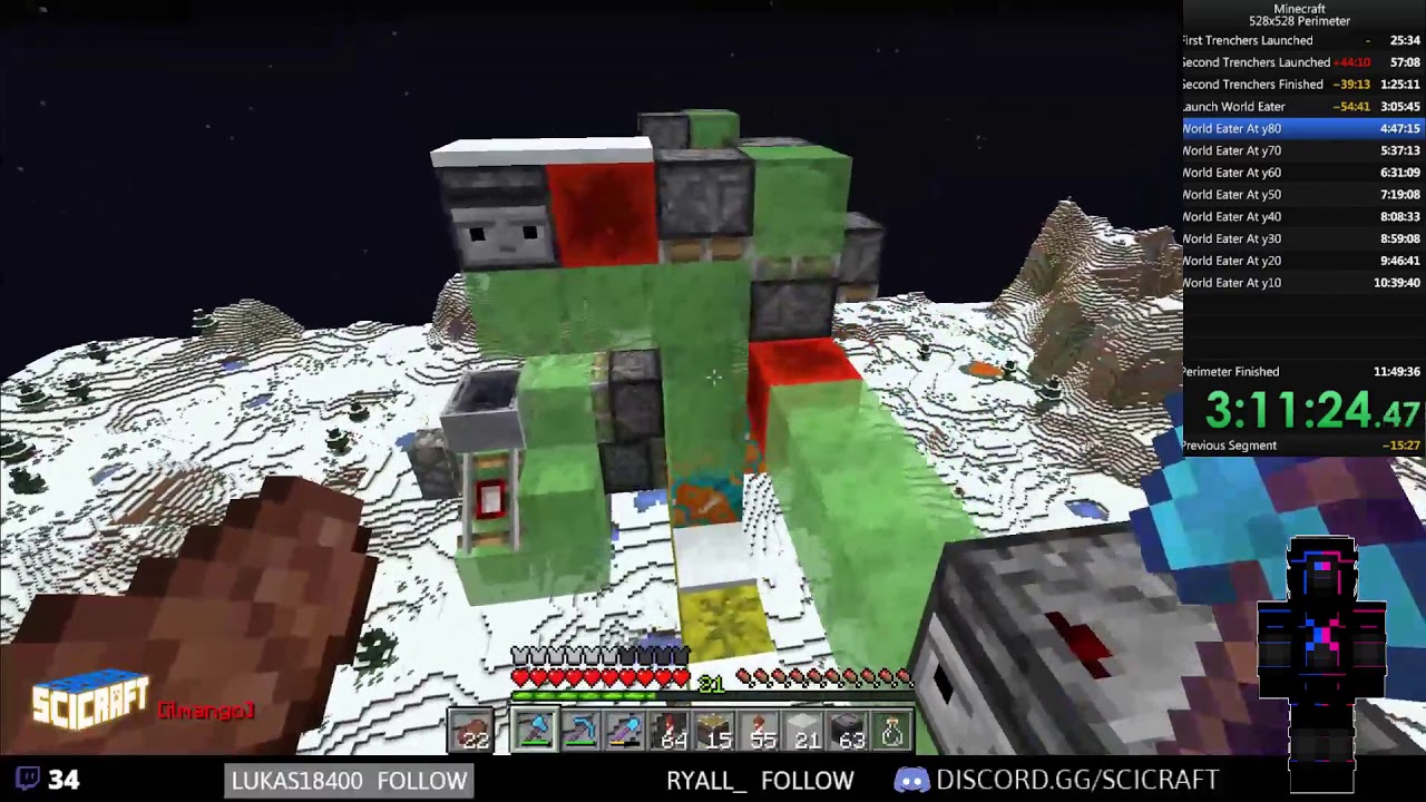 SciCraft Perimeter in 11h15min (highlights edited by IVLIVS) - YouTube