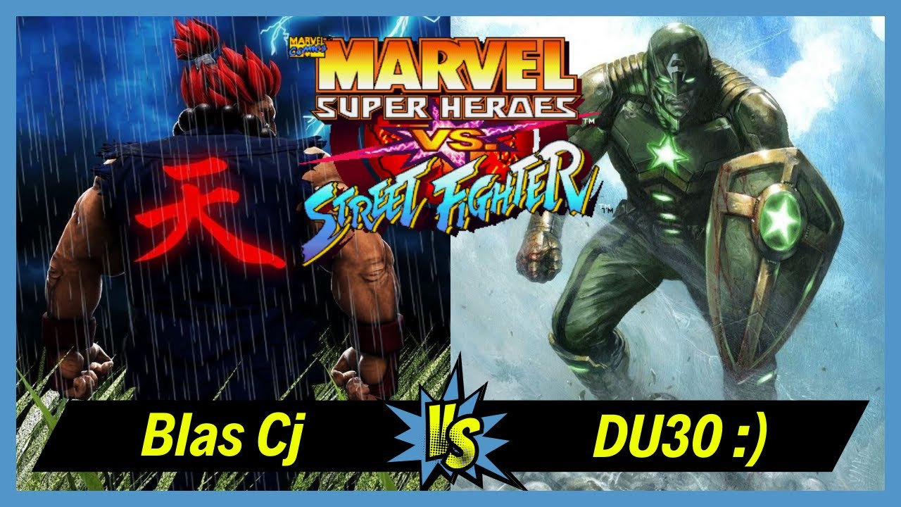 Blas Cj (MX) x DU30 :) (PH) - Marvel Super Heroes vs Street Fighter ...