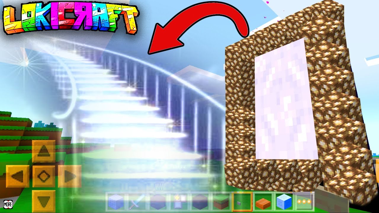 How To Make Portal To HEAVEN In Lokicraft! - YouTube