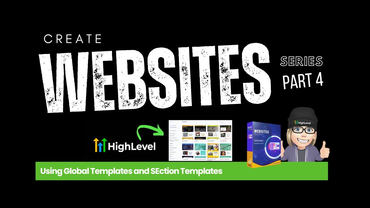 Using Global Sections and Templates for HighLevel Website Builder ...