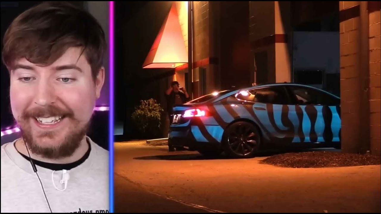 $50,000 Color changing car by Mr.Beast! - YouTube
