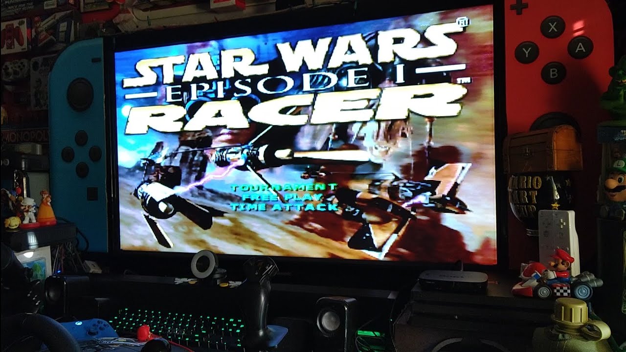 STAR WARS EPISODE I: RACER *POD RACING* ON THE (ORIGINAL) NINTENDO 64 ...