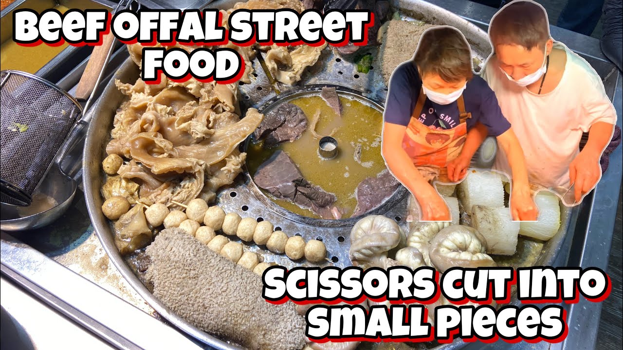 MACAU STREET FOOD | Macau Local Famous Food and Snack Curry Beef Offal ...