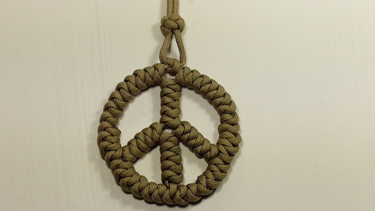 "How You Can Make A Peace Sign With Snake Knots" - YouTube