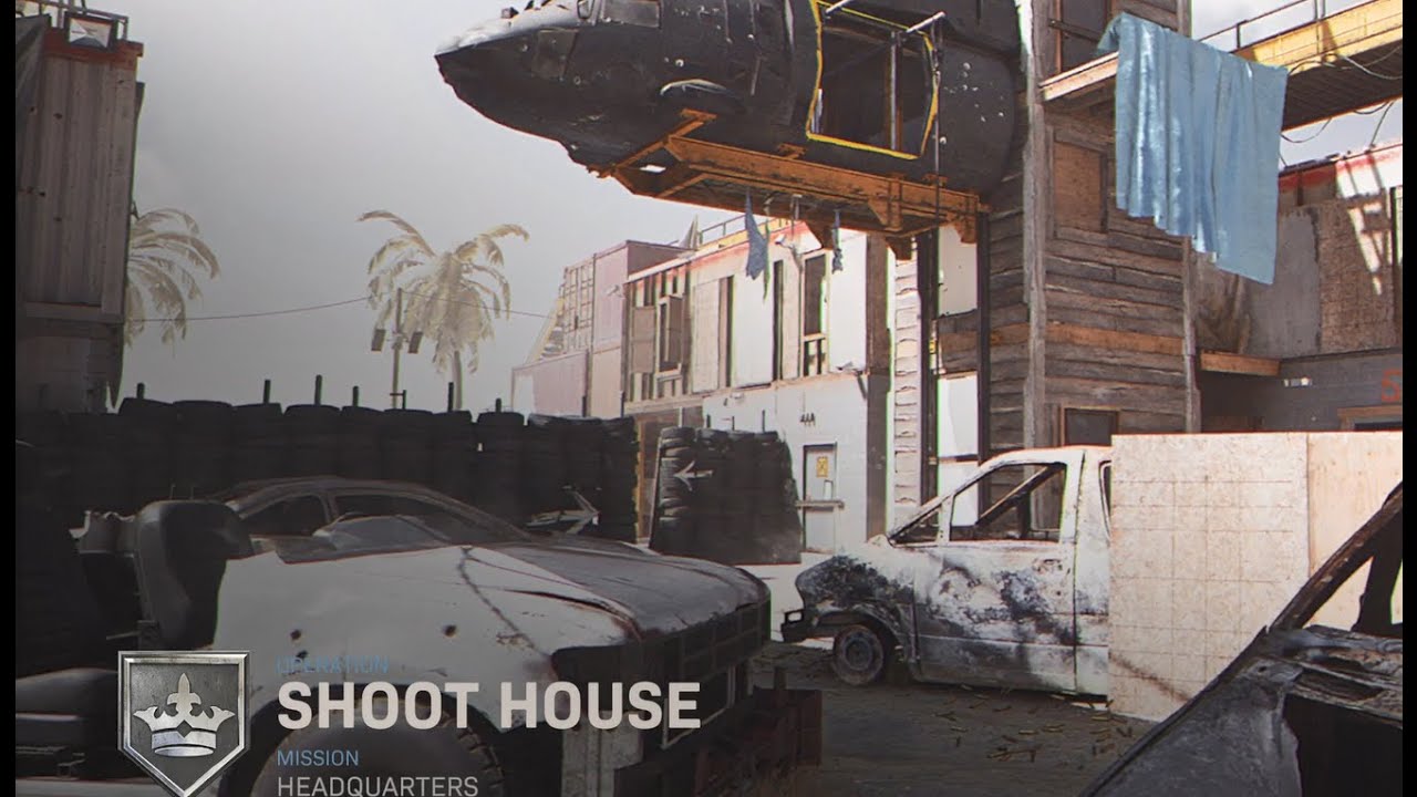 COD Modern Warfare Gameplay - Headquarters Shoot House - No Commentary ...