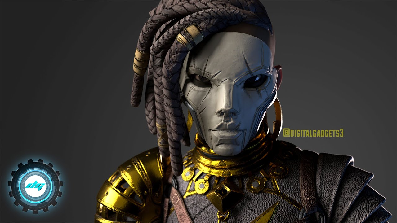 RENDER TESTING - v001 - Character TEST rendering. - YouTube