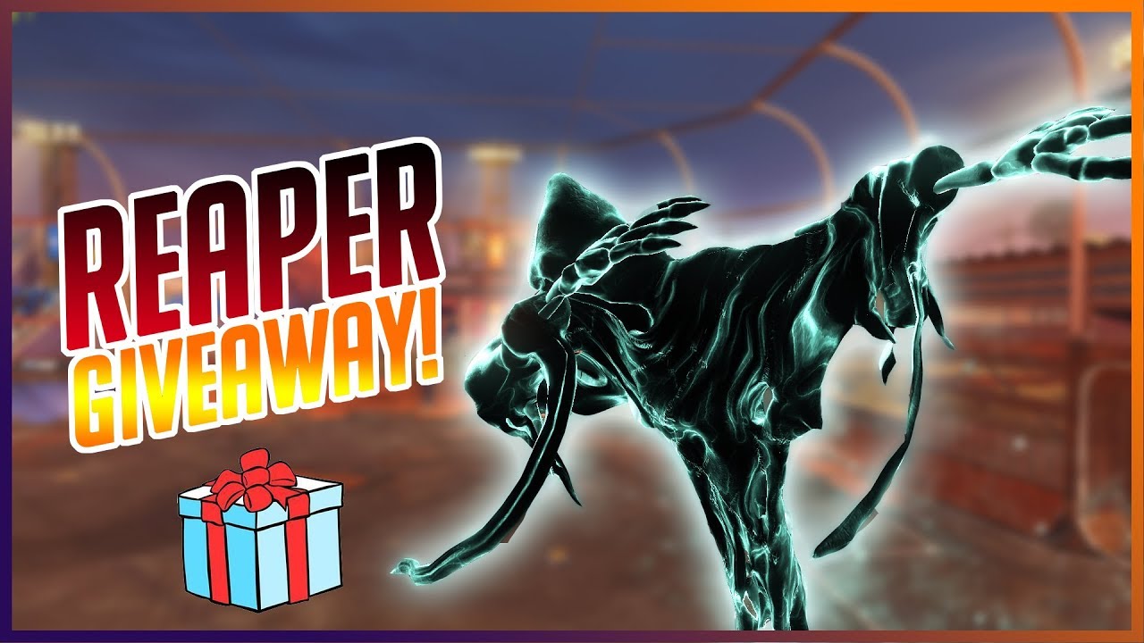 ROCKET LEAGUE GIVEAWAY!! - REAPER GOAL EXPLOSION - YouTube