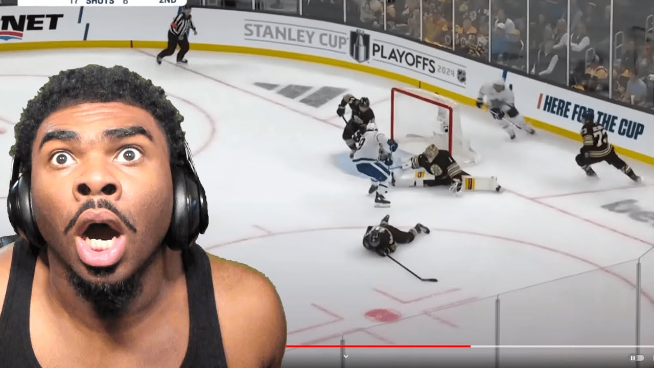 American NOOB Reacts to Maple Leafs vs. Bruins GAME 5 REACTION - YouTube