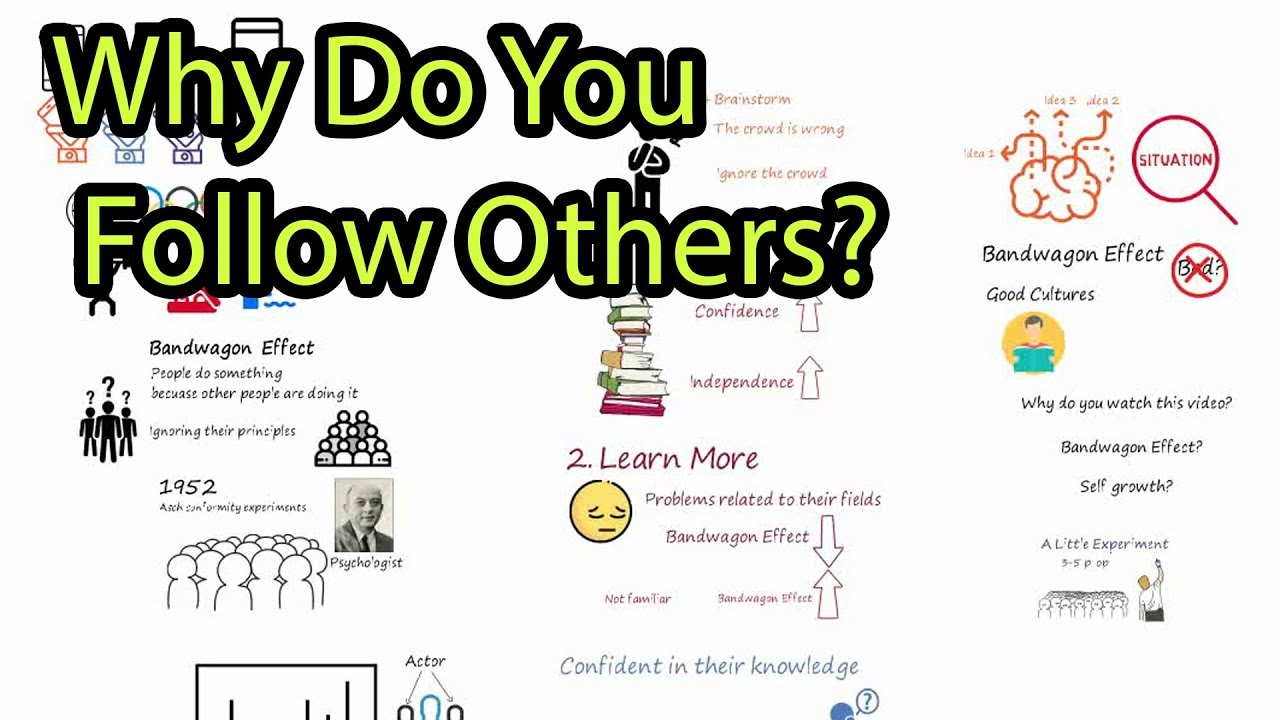 Why Do You Follow Others And How To Deal With It? - Bandwagon Effect ...