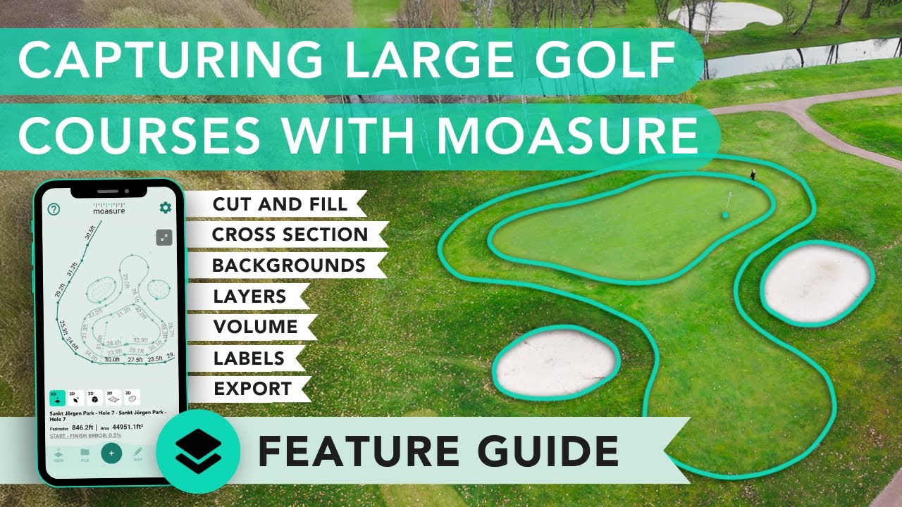 How to Measure a Golf Course with Moasure - YouTube