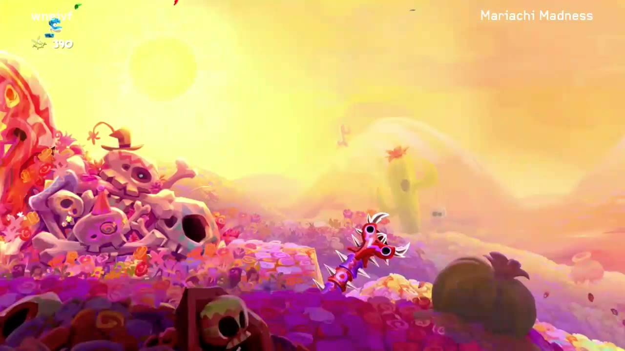 Rayman Legends Music Levels - YouTube
