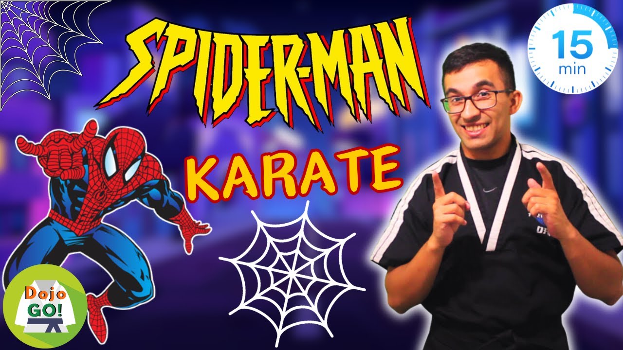 15 Minute Karate Lesson For Kids | Spider-Man | Dojo Go! - YouTube