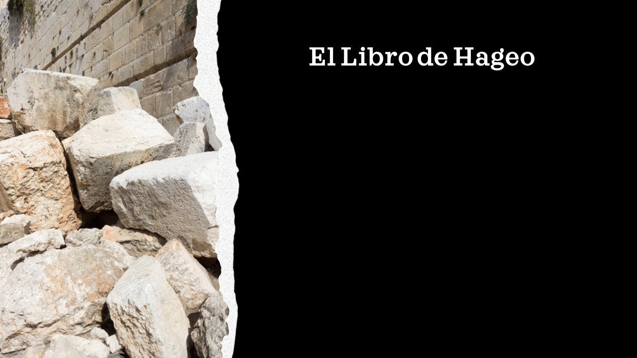 #4 Hageo 2:1-9. Serie: Libro de Hageo. "La Promesa de Dios" 25/02/2024 ...