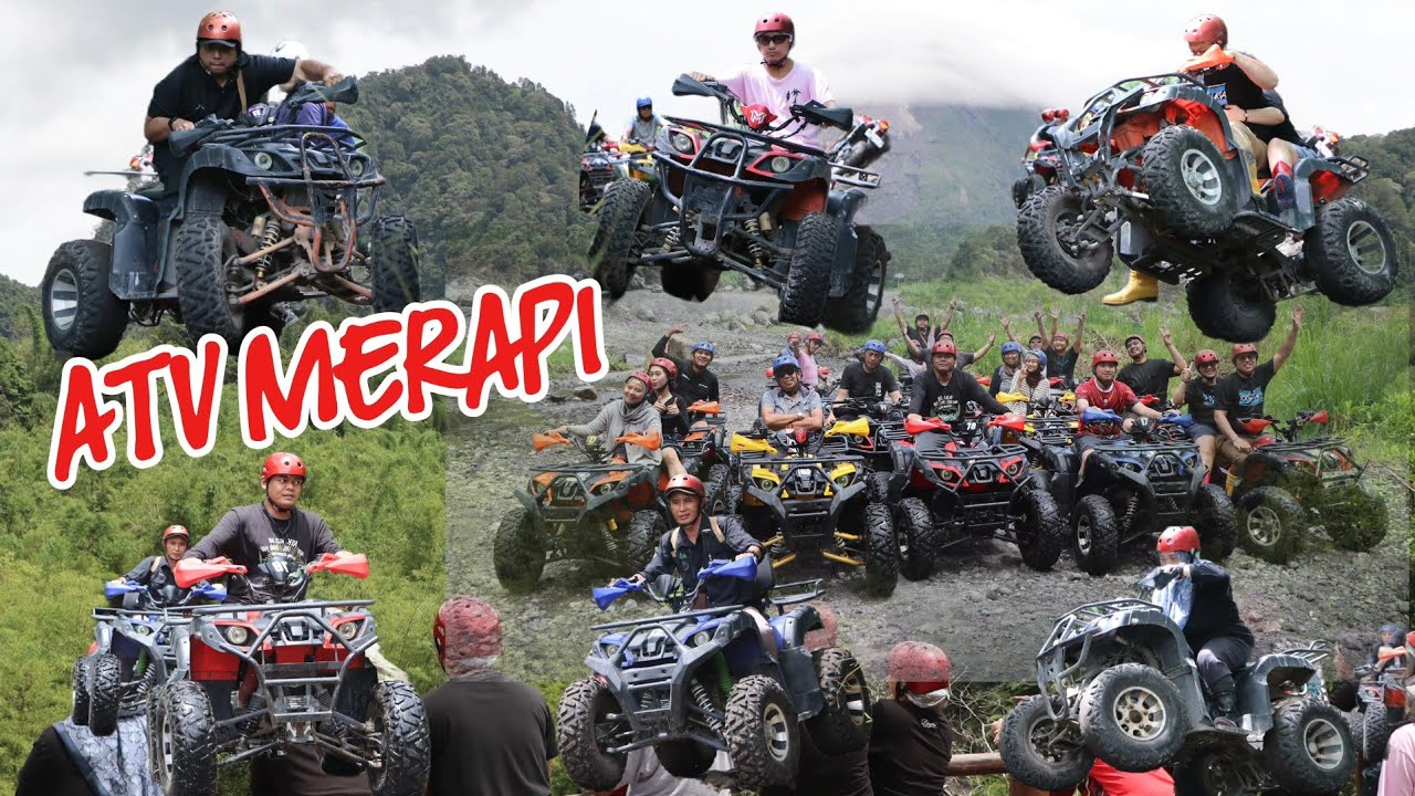 SERU!!! JALUR EKSTEM ATV TOUR MERAPI - YouTube