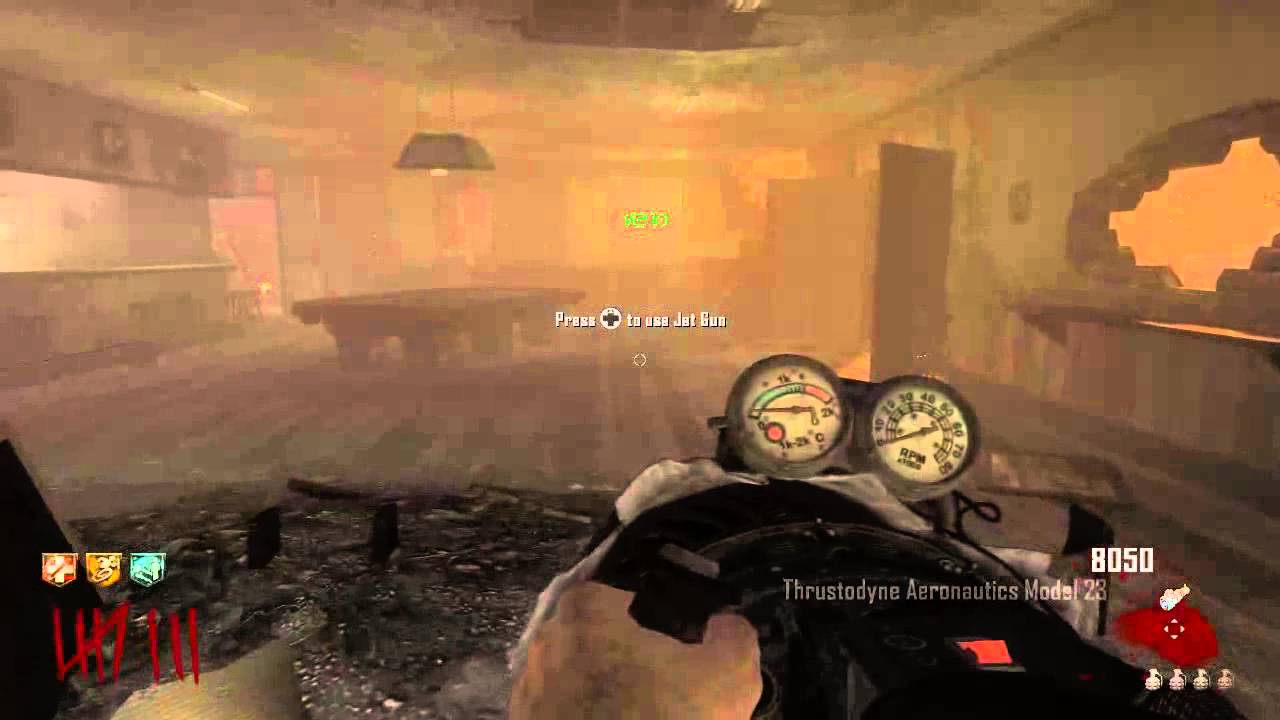 Black Ops 2 Zombies Jet Gun In Action (Graphic Very Bloody) Call Of ...